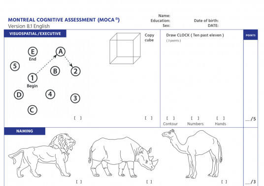 | Remote MoCA Testing